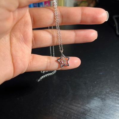 Sterling Silver Rotatable Planet Ring, Fidget Ring, Adjustable Size ...