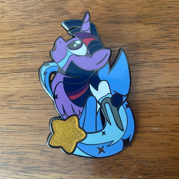 MLP Twilight Sparkle & Mordecai Shooting Stars 2 Inch Tiktok Meme ...