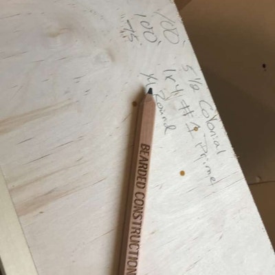 Laser Engraved Wood Carpenters , Plumbers Pencils, Fathers Day ...