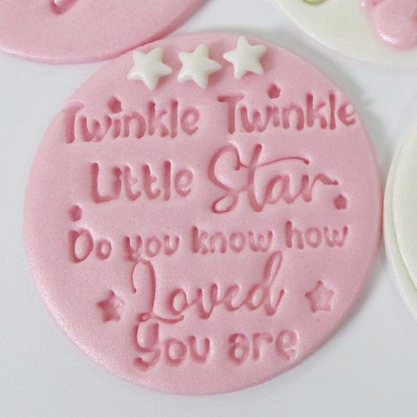 Dinosaur Cake Stamp- Dino Theme Children's Birthday Acrylic Debosser ...