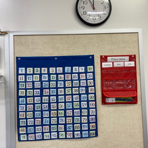 Digital Watercolor Hundreds Chart Printable; Pastel Hundreds Chart ...