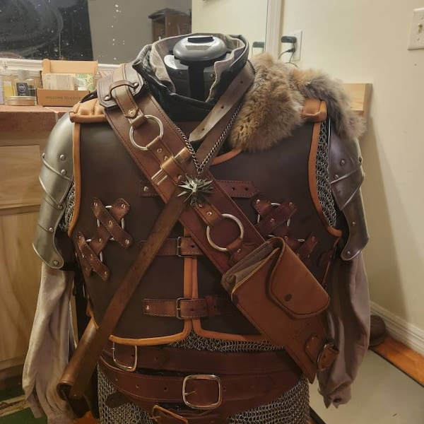 Legendary Grandmaster Bear Armor - LEATHER ARMOR DELUXE Edition - Etsy