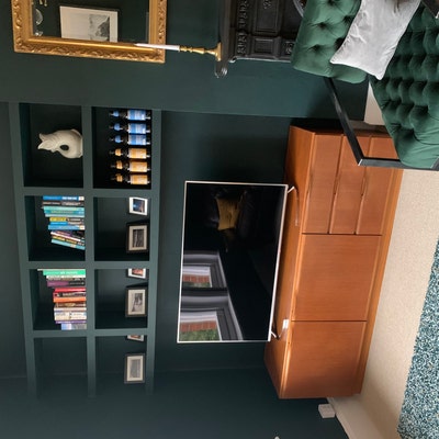 Postmodern 80s Perforated Metal Shelving Unit - Etsy