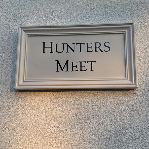 Custom Traditional House Name Sign: Farrow and Ball's Stiffkey Blue - Etsy