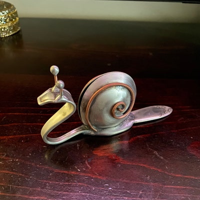 Spoon Ladybug Silverware Small Sculpture Silver Bug Spoon Metal Art ...