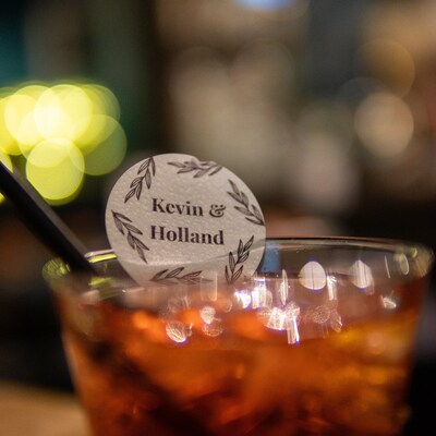 50 Edible Toppers Customizable Cocktail Garnishes Cocktail Decorations ...