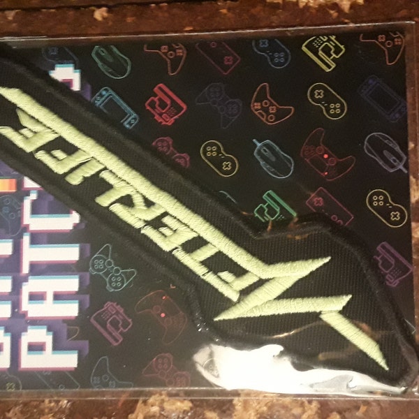 Afterlife Embroidered Patch. Gaming Inspired Patches. Iron on Backing ...
