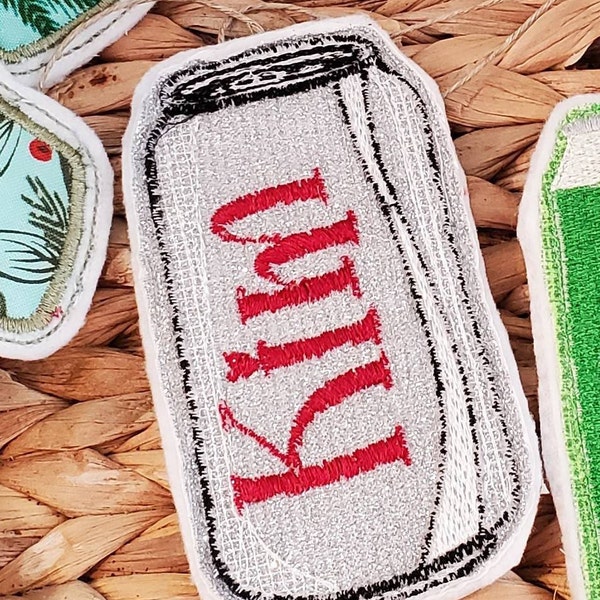 Soda Can Machine Embroidery Design - Etsy