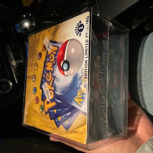 Filled & Sealed Vintage Proxy Pokemon Trading Card Game Booster Box ...