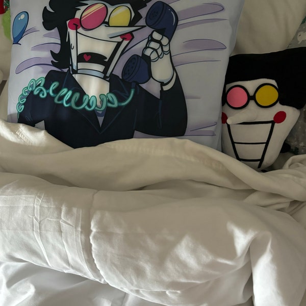Spamton Deltarune Pillow Case Dakimakura - 2-way Tricot 20x28” - Etsy