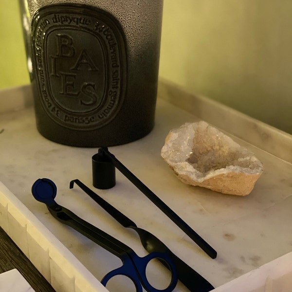 Candle Accessory Set Candle Care Three Piece Tool Kit Wick Trimmer ...