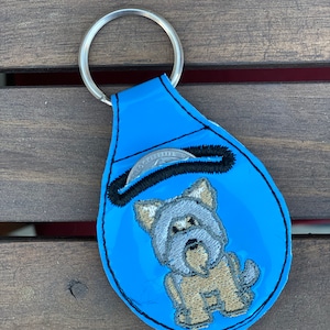 3 ITH Key Fob Embroidery Design Key Fob With Quarter Holder | Etsy