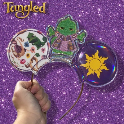 Long Haired Chameleon Friend Center Add-on ITH Digital Machine Embroidery Design INSTANT ...