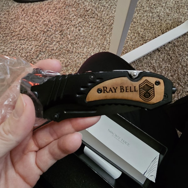 Personalized Air Force Knife, Engraved Military Gift - Etsy