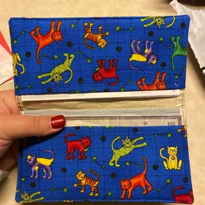 Checkbook Cover Dog Chase | Etsy