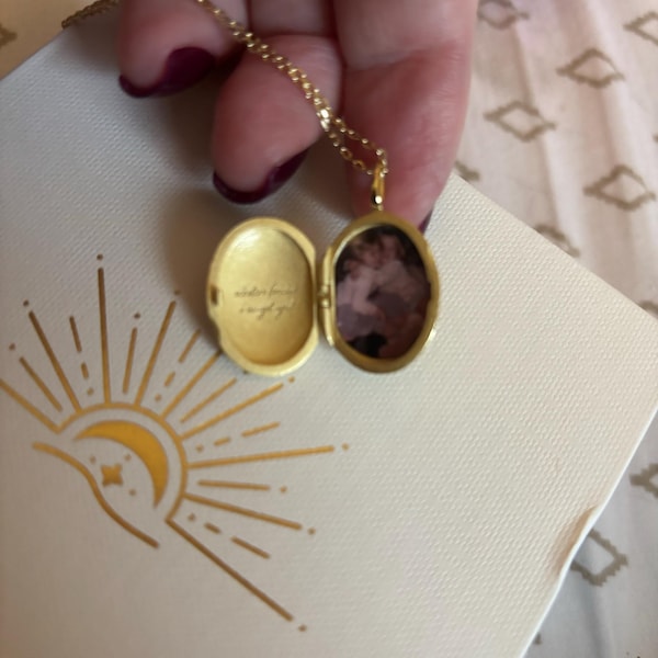 Moon Star Locket • Wedding Locket • Customized Locket • Photo Locket ...