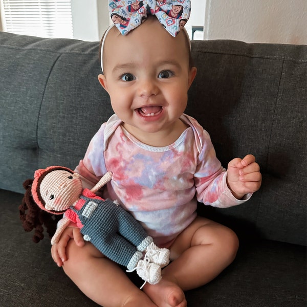 Ms. Rachel Crochet Amigurumi Doll, Amigurumi Ms. Rachel, Crochet Doll ...