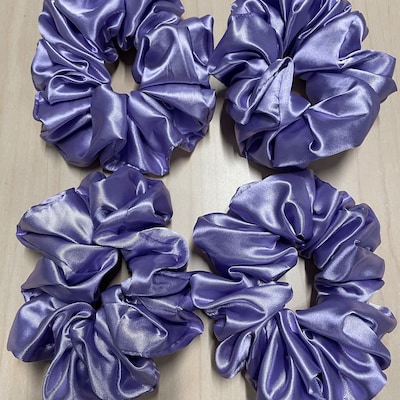 Small Satin Scrunchies, Thin Scrunchies Hair, Mini Scrunchies Australia ...