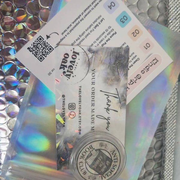 Christmas Holiday Themed Printable Kindle Insert for Clear Case ...