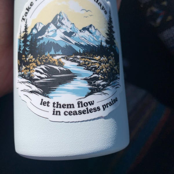 Verse Out of Context Funny Christian Waterproof Vinyl Sticker ...