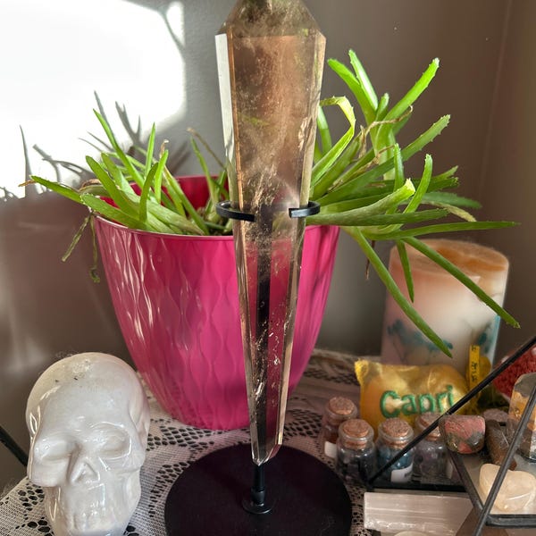 Natural Amethyst Vogel Crystal Double Point Wand/high Quality Amethyst ...