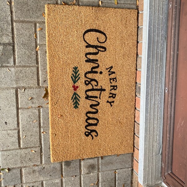 Hi Door Mat With Daisy Cute Welcome Rug Spring Door Mat Daisy Spring ...