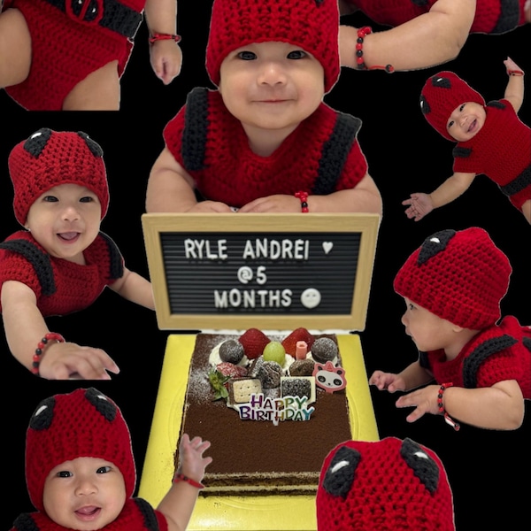 Handmade Waldo-inspired Wenda and Waldo Baby Crochet Outfit/costume ...