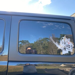 Female Body Legs Booty Outline Car Window Vinyl Decal | Etsy