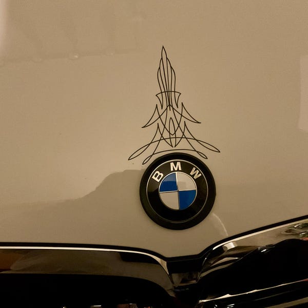 Classic Hot Rod Pinstripe Vinyl Decal - Authentic Look for Your Ride ...