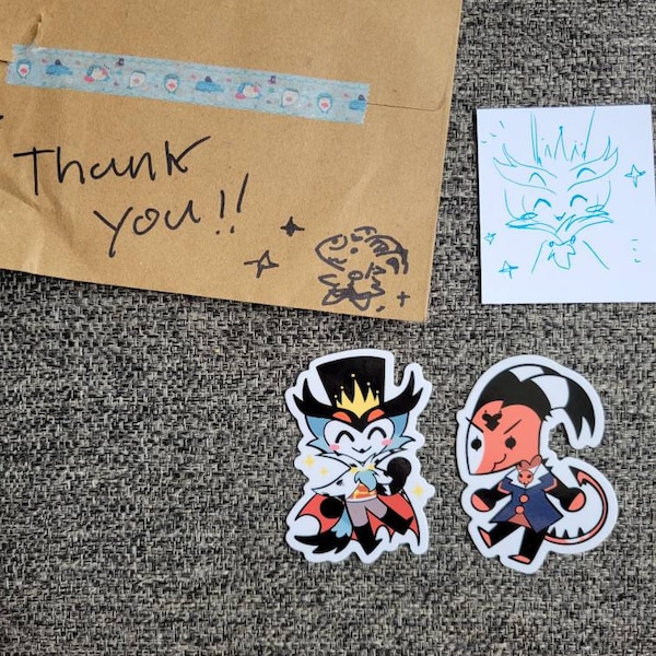 Helluva Boss Stickers - Etsy