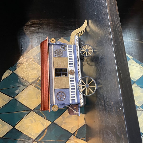 Gypsy Caravan Kit- Build Your Own- Vardo Wagon- Mini - Ships From USA ...