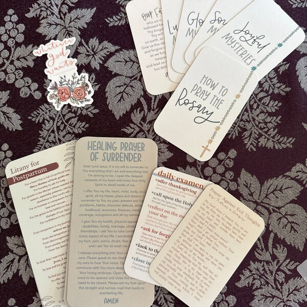 Daily Examen Prayer Card - Examen of Conscience - St. Ignatius ...