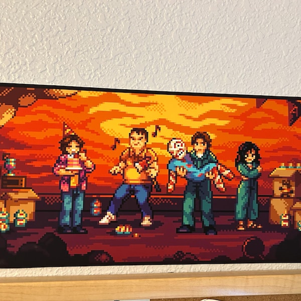 Mouthwashing Pixel Art Sticker Sheet With Anya Daisuke Swansea Jimmy ...