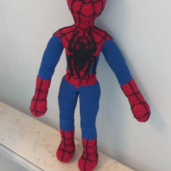 Hero's Man Pattern 15 Inches (38 Cm) Crochet Amigurumi Pattern Children ...