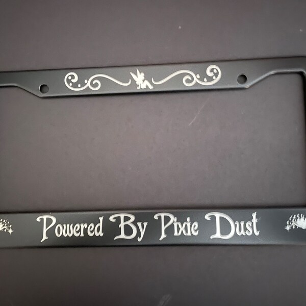Custom Laser Engraved License Plate Covers | Frames - Etsy