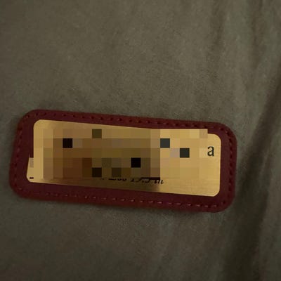 Leather & Brass Magnetic Name Tags. With 2 Lines of Text. - Etsy