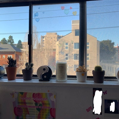 Large 10in 25cm Granite Stone Look Vase Black Grey White Vase Geometric ...