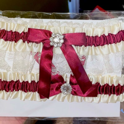 Fishing Garter Set of Two CHOOSE YOUR COLORS Custom Made Set of Two ...