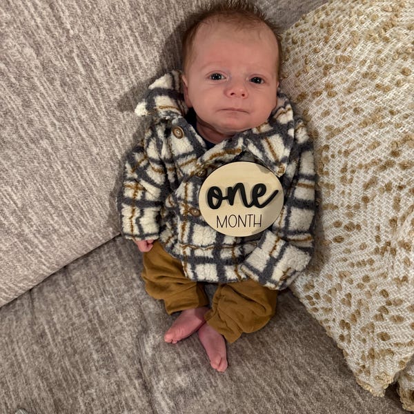 Hello Stat Disc |birth Announcement Disc | Baby Announcement | New Baby ...