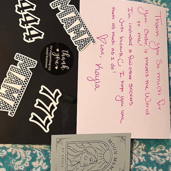 777 Number Sticker - Etsy