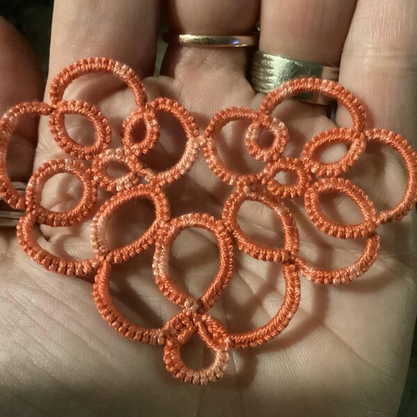 Heart Tatting PDF Pattern – Shuttle & Needle Tatting for St. Valentine ...