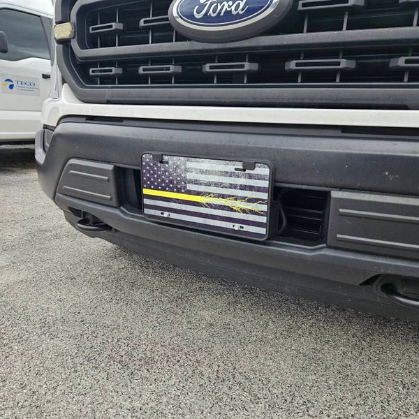 Lineman - Custom License Plate - Electrician - IBEW - Electrical ...