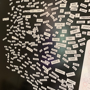 Word Magnets: Starter Pack of 350 Pieces - Etsy