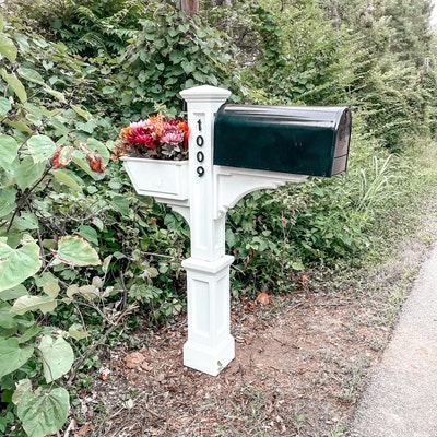 2 Inch Art Deco House or Mailbox Post Numbers Letters - Etsy