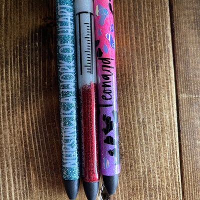 Holographic Ombre Leopard Gel Pens Inkjoy Gel Pens 0.7 Personalized ...