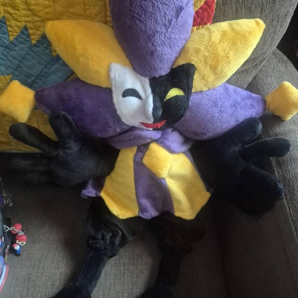 Dimentio of Super Paper Mario 17.7” (45 Cm) Plush Toy ディメーン 디멘 Dimencio ...