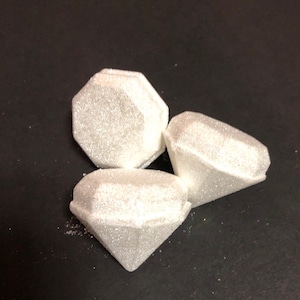 3D Disc Shaped Bath Bomb Mold Bath Fizzy Mold Plastic Clear 2.75 70mm ...