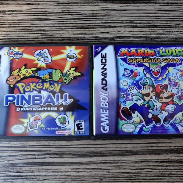 Custom Case - Luigi's Mansion - No Disc - No Manual - Gamecube - Etsy