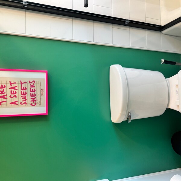 Angel Number 444 Poster Blue Aura Print Spiritual Wall Art Home ...