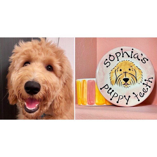 New Puppy Tooth Box / Puppy Teeth Box / Custom Pet Gift / Personalized ...